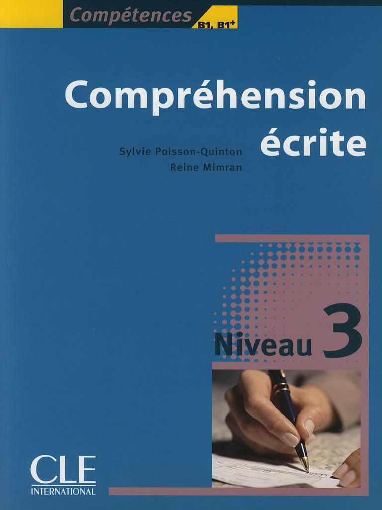 COMPETENCES - COMPREHENSION ECRITE Niveau 3 | PDF