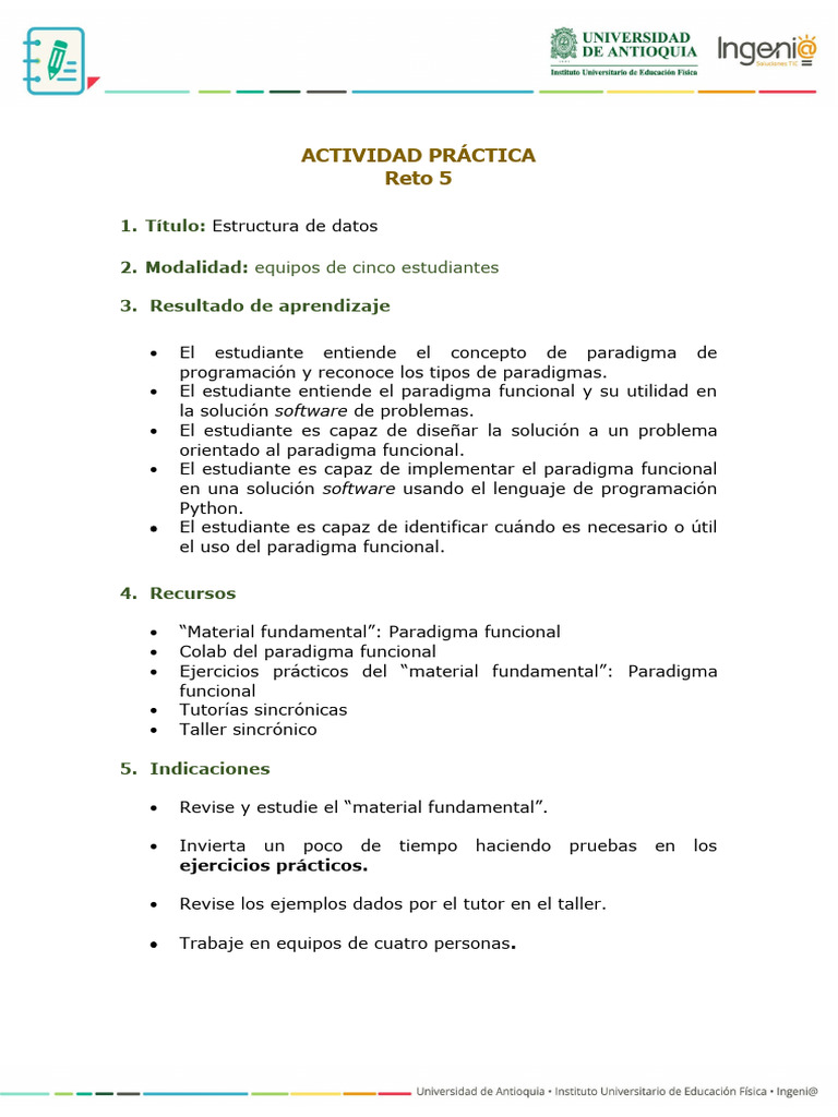 RETO 5. Machine Learning | PDF