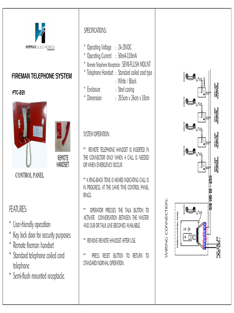 Fireman Tel Manual | PDF