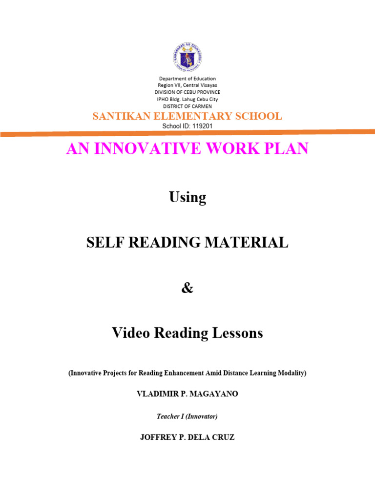 Innovation Work Plan | Download Free PDF | Invention | Imagination