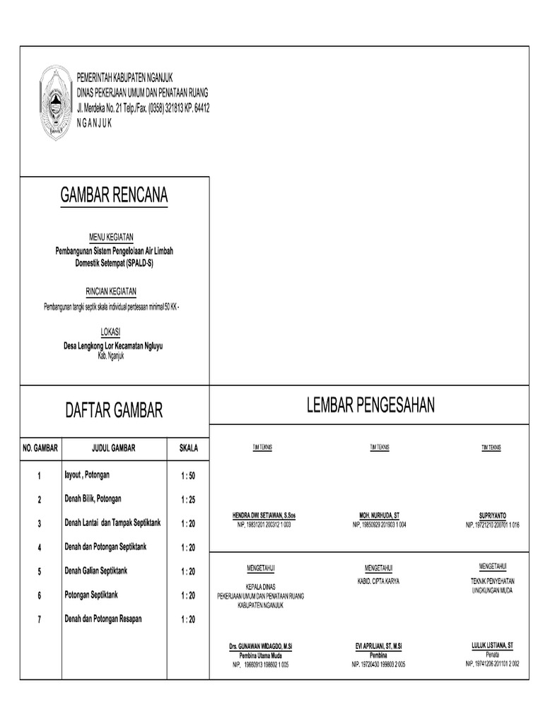 GBR Lengkong Lor Pabrikasi | PDF