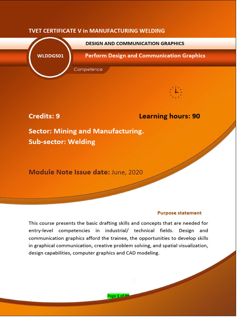 WLDDG 501 Design and Communication Graphics | PDF | Ellipse | Shape
