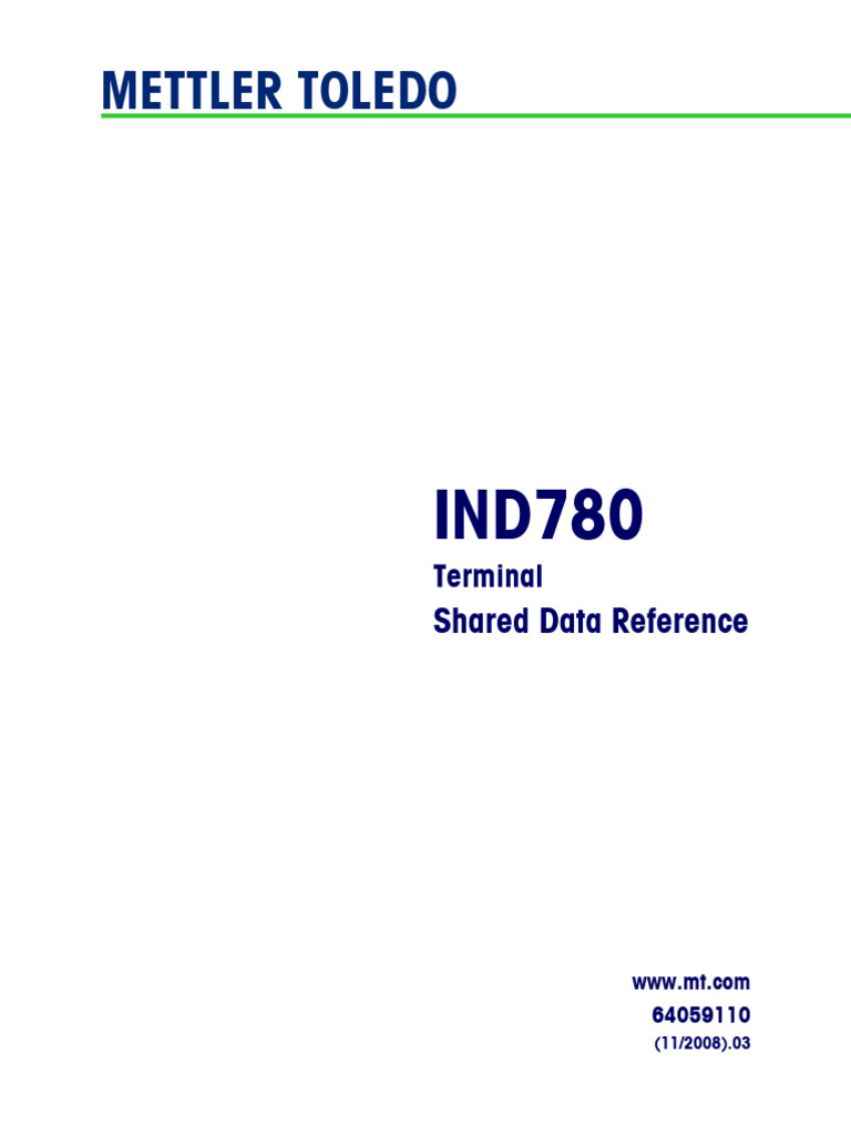 R03 Ind780 Sdref en | PDF | Flash Memory | String (Computer Science)