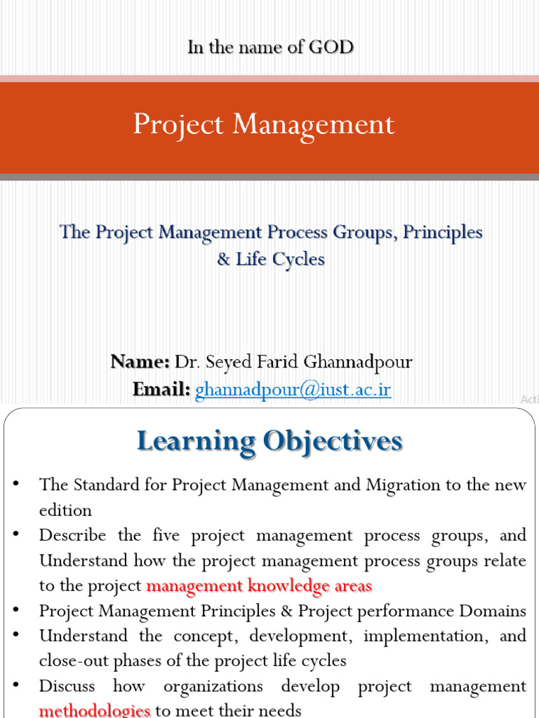 PM-02-Project Management Process Groups | PDF | Scrum (Software Development) | Project Management