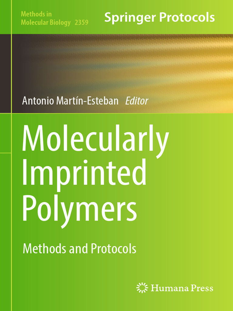 Molecularly Imprinted Polymers 2021 | PDF | Chemistry | Physical Sciences