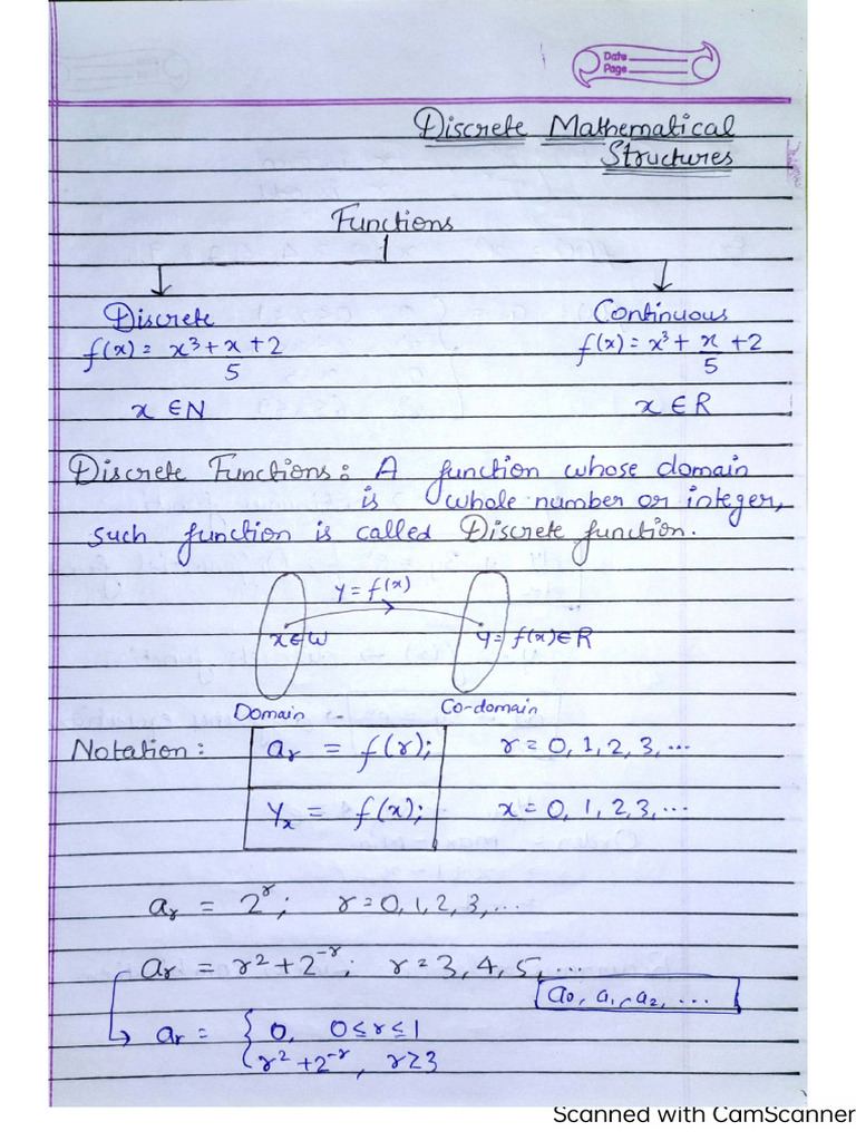 Discrete Mathematics Class Work | PDF