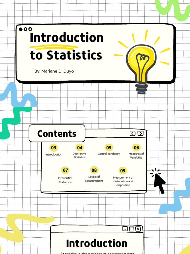 Intro To Statistics | PDF | Statistics | Level Of Measurement