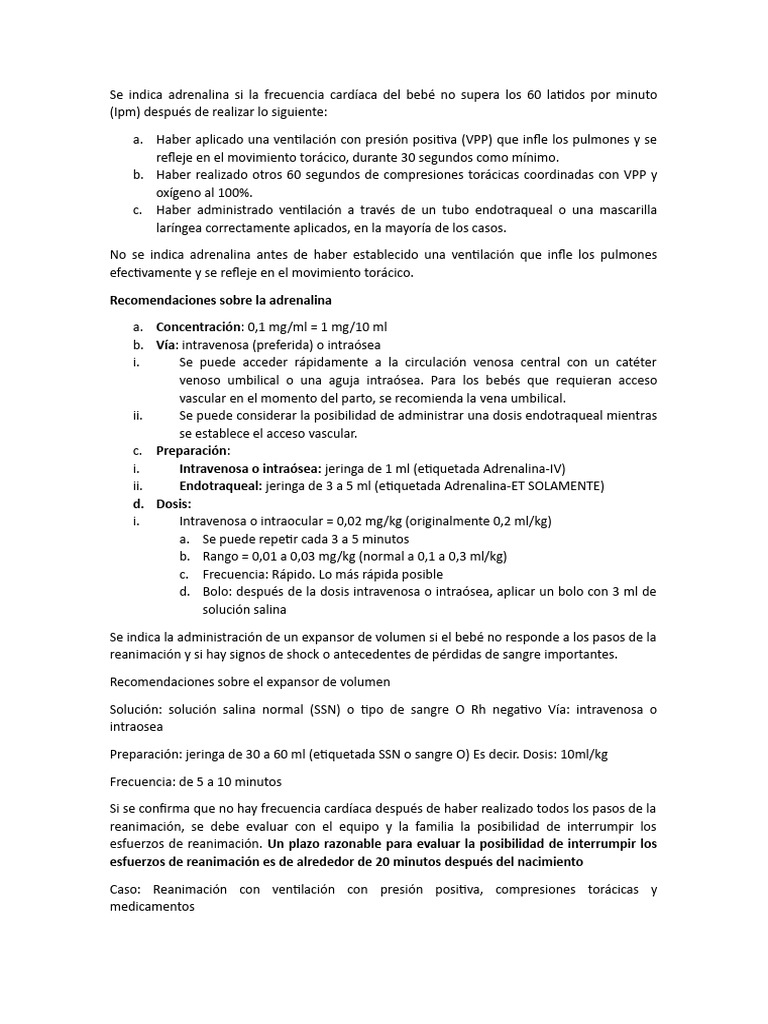 RENEO Resumen | Descargar gratis PDF | Reanimación cardiopulmonar ...