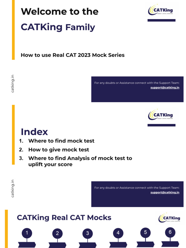 How To Use Real CAT Mocks | PDF
