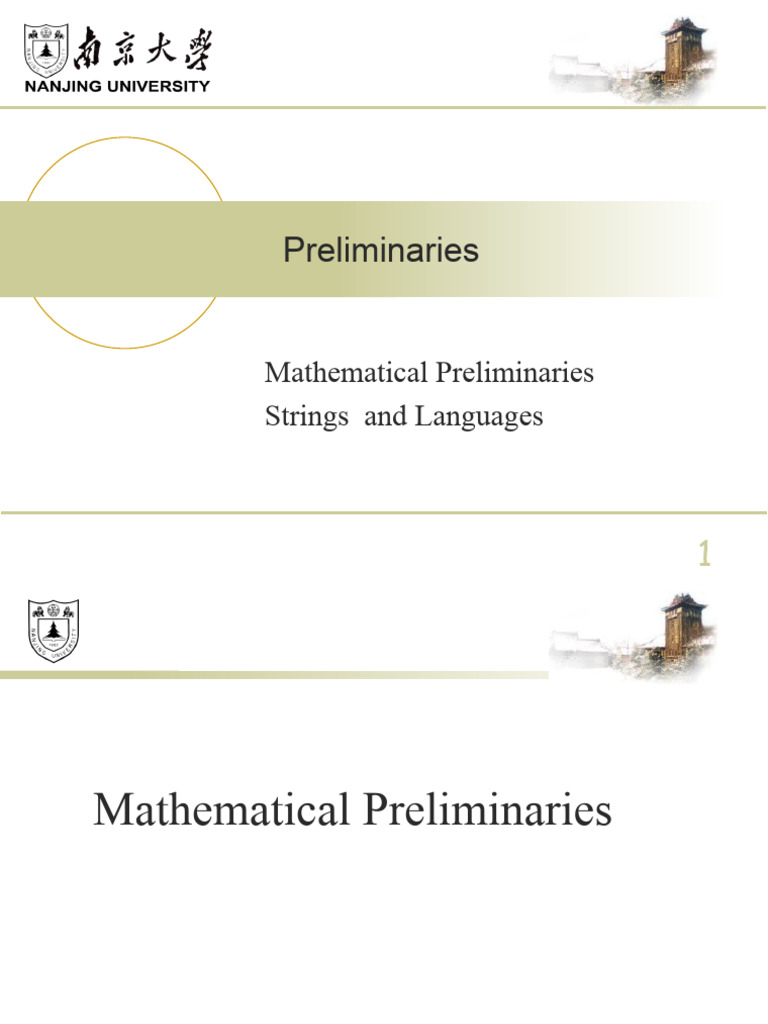 Preliminary | PDF | Function (Mathematics) | Vertex (Graph Theory)