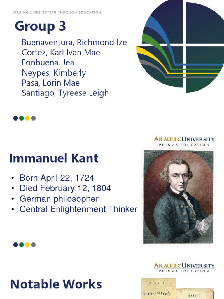 Immanuel Kant | PDF | Immanuel Kant | Rationalism