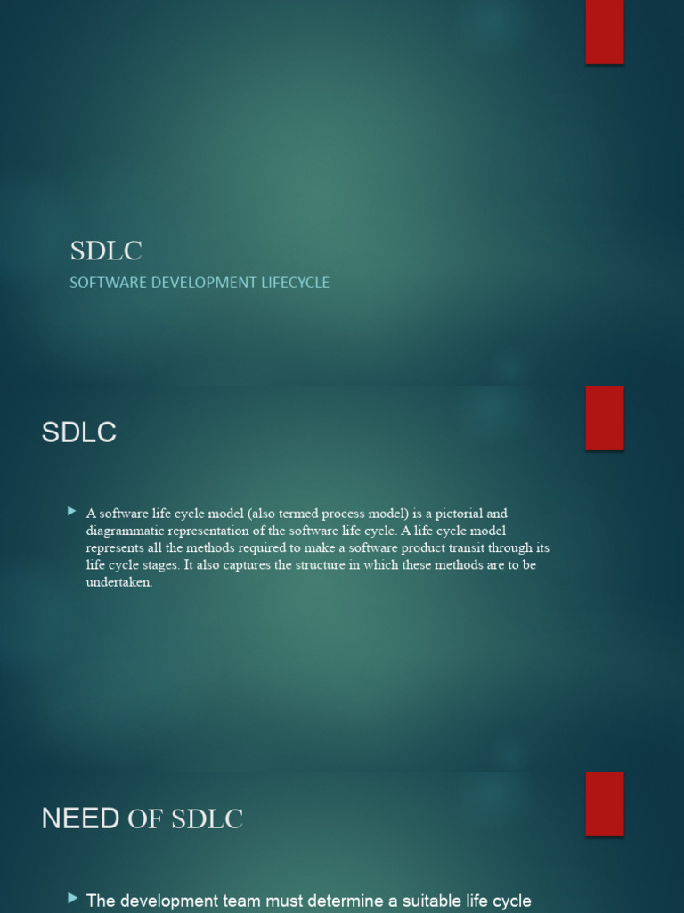 SDLC | PDF