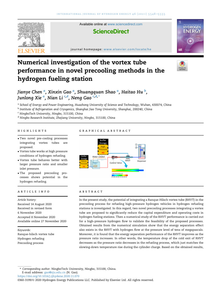 Numerical Investigation of The Vortex... | PDF | Gases | Mach Number