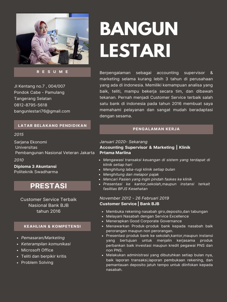 CV Bangun Lestari 2023 | PDF