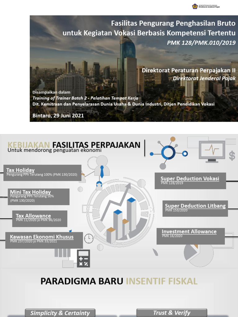 Insentif Pajak untuk Vokasi | PDF