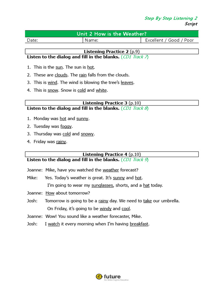 SBS2 U2 Answer | PDF | Language Arts & Discipline | Science & Mathematics