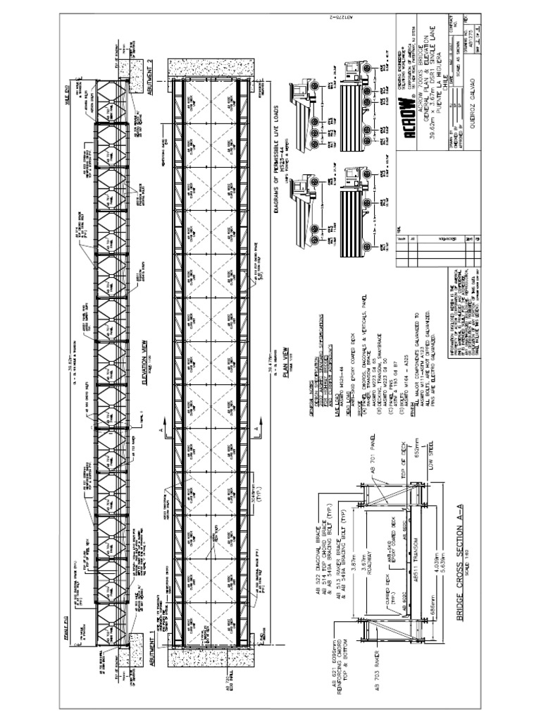 Acrow Bridge Detail | PDF
