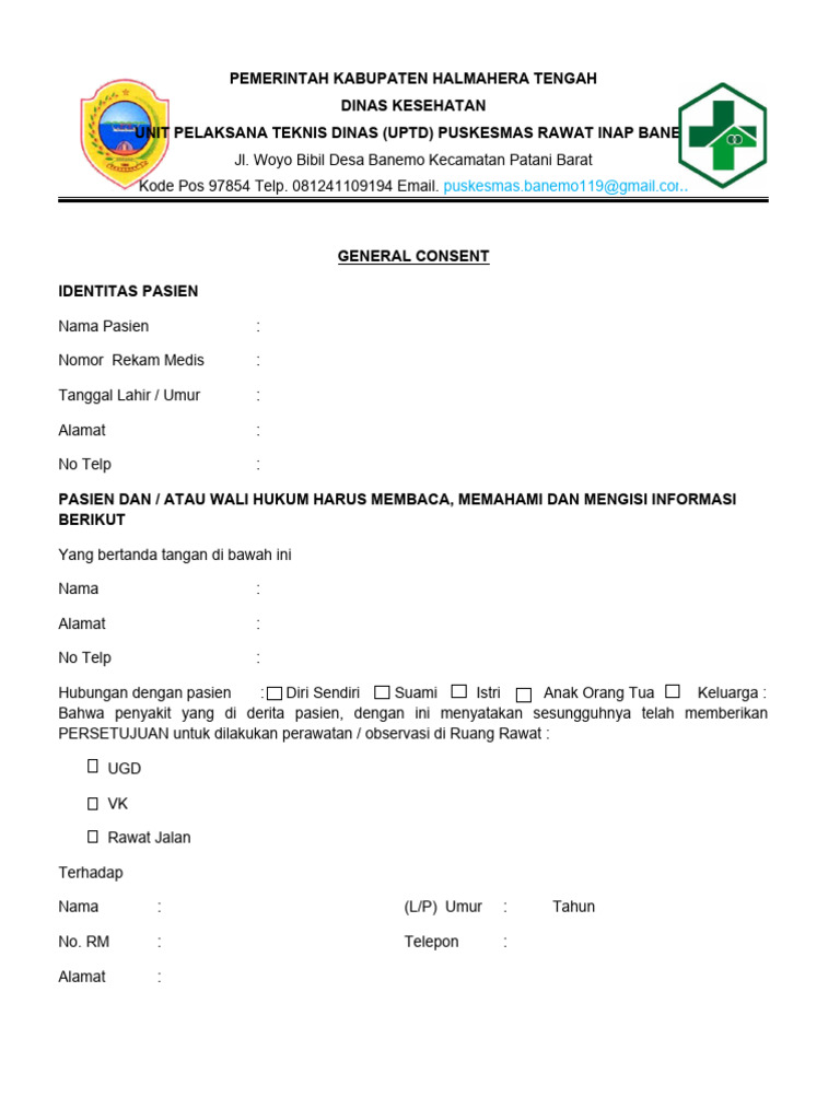 Form General Consent | PDF