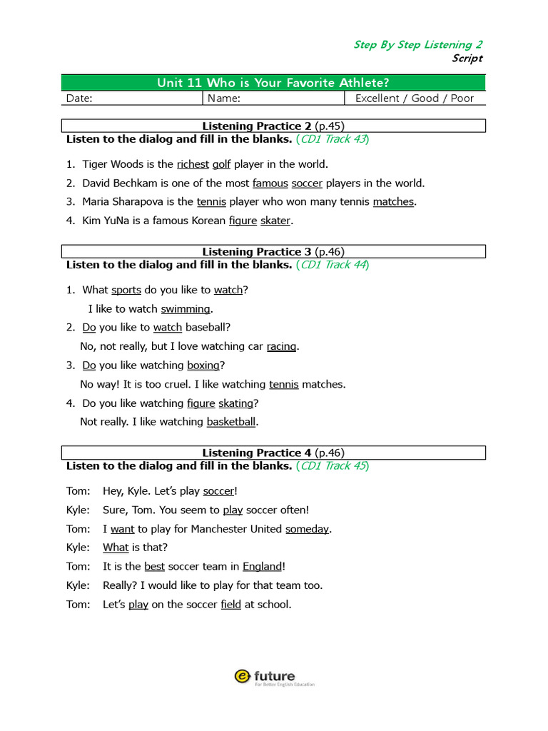 SBS2 U11 Answer | PDF