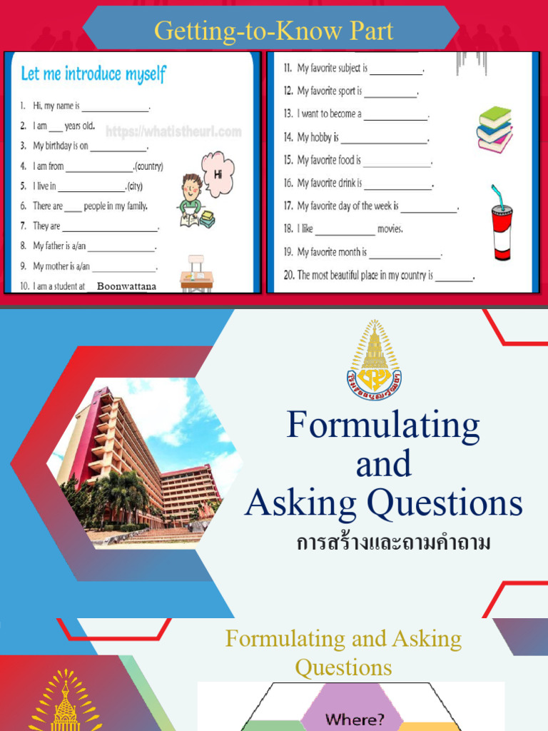 Formulating and Asking Question | PDF