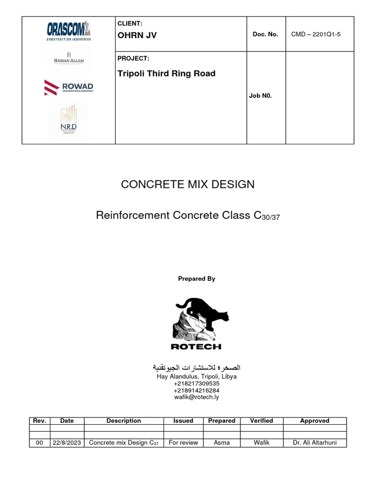 Concrete Mix Design for Engineers | PDF | Concrete | Construction Aggregate