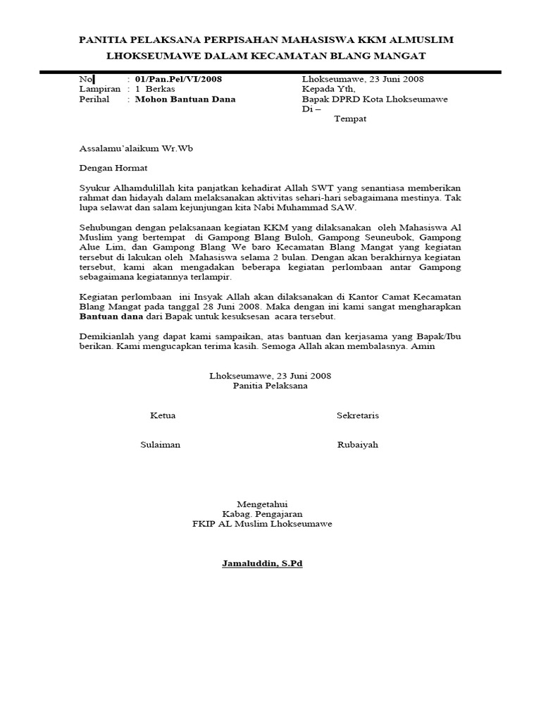 Contoh Proposal | PDF