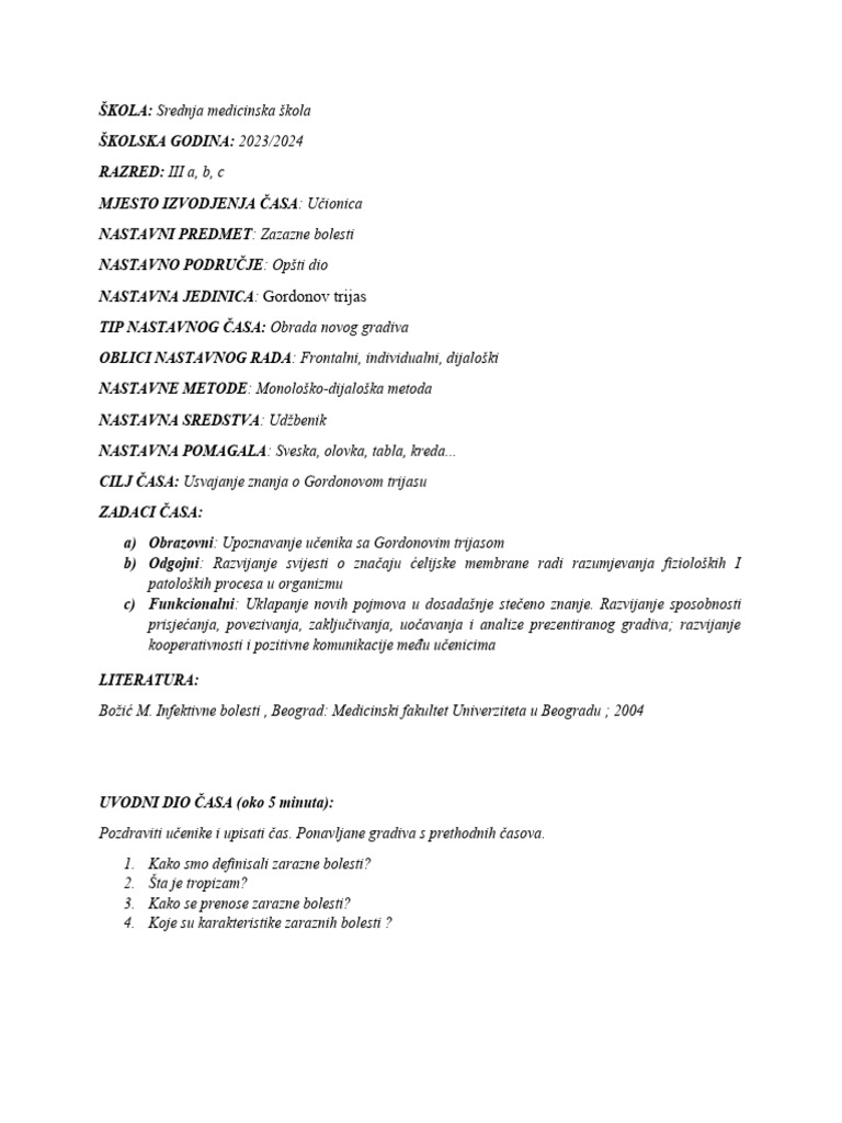 Gordonov Trijas | PDF