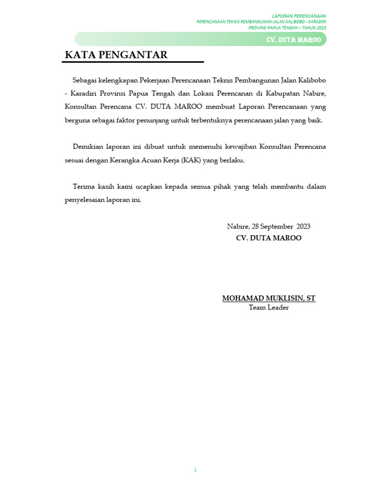Lap Perenc Kalibobo | PDF | Komputer | Teknologi & Rekayasa