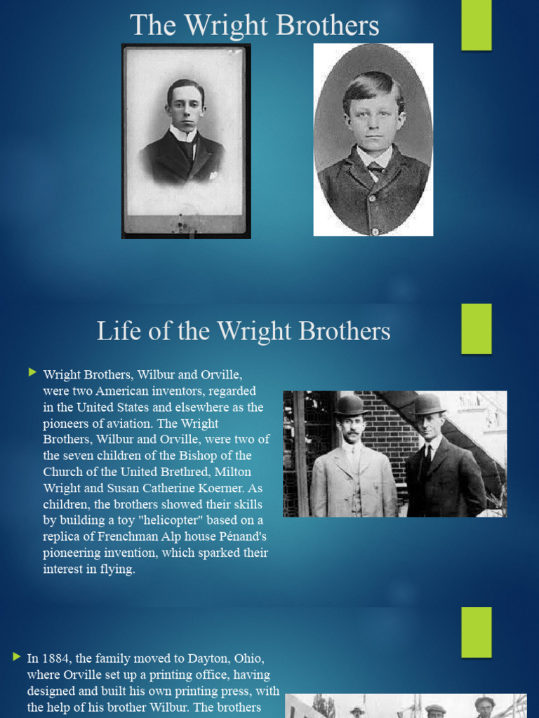 The Wright Brothers | PDF