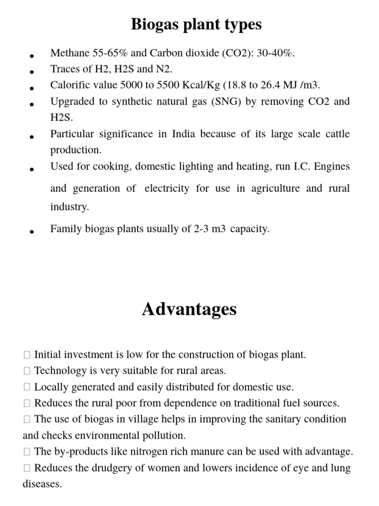 13 Biogas Plant Types | PDF | Biogas | Anaerobic Digestion