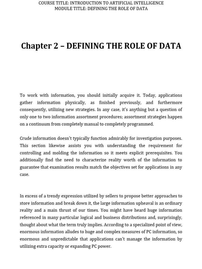 Week 2 Introduction To Artificial Intelligence Week 2 | PDF | Information | Artificial Intelligence