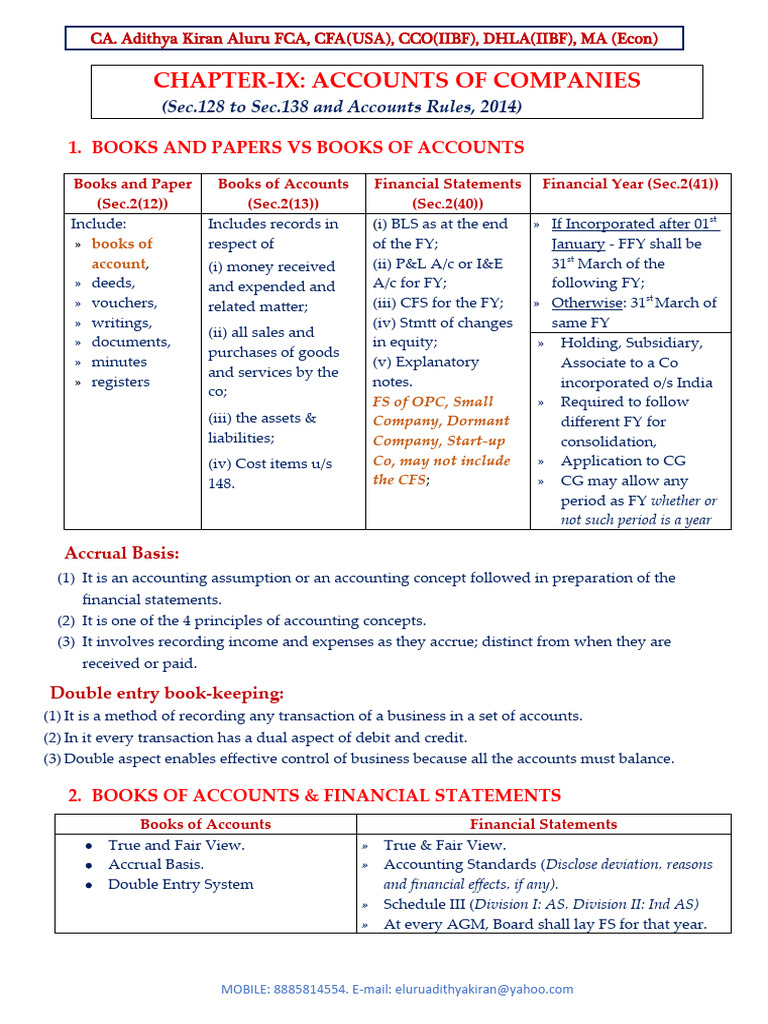 Ch.9.accounts of Companies | PDF | Corporate Social Responsibility ...