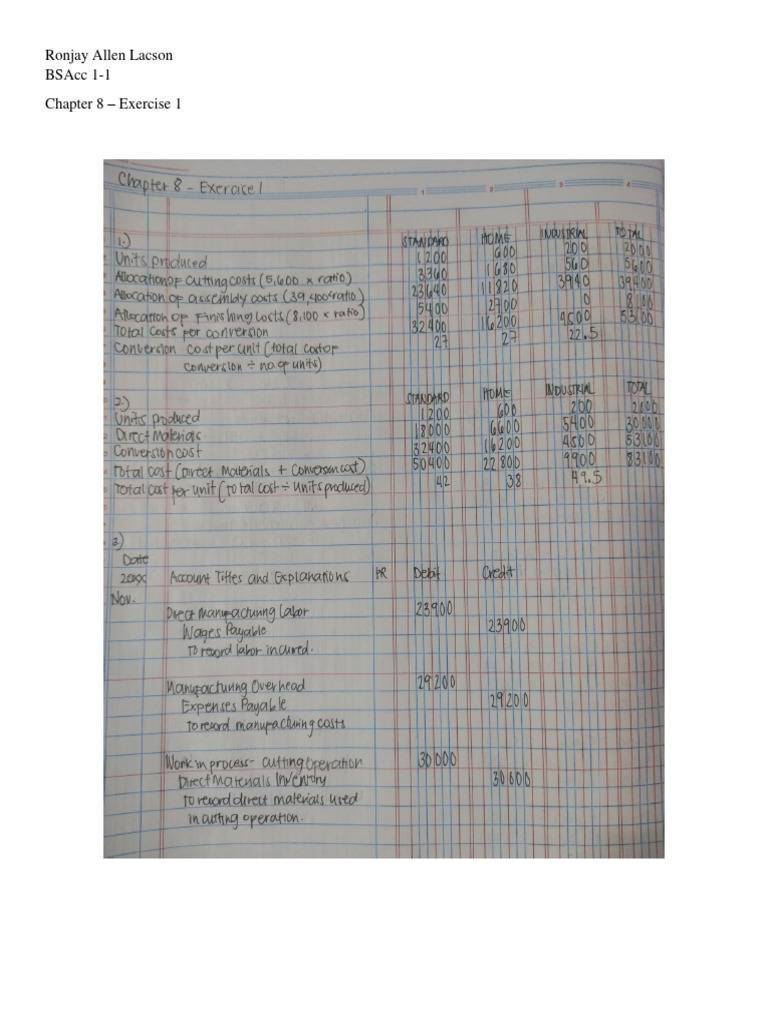 Lacson - CHAPTER 8 - Assignment | PDF