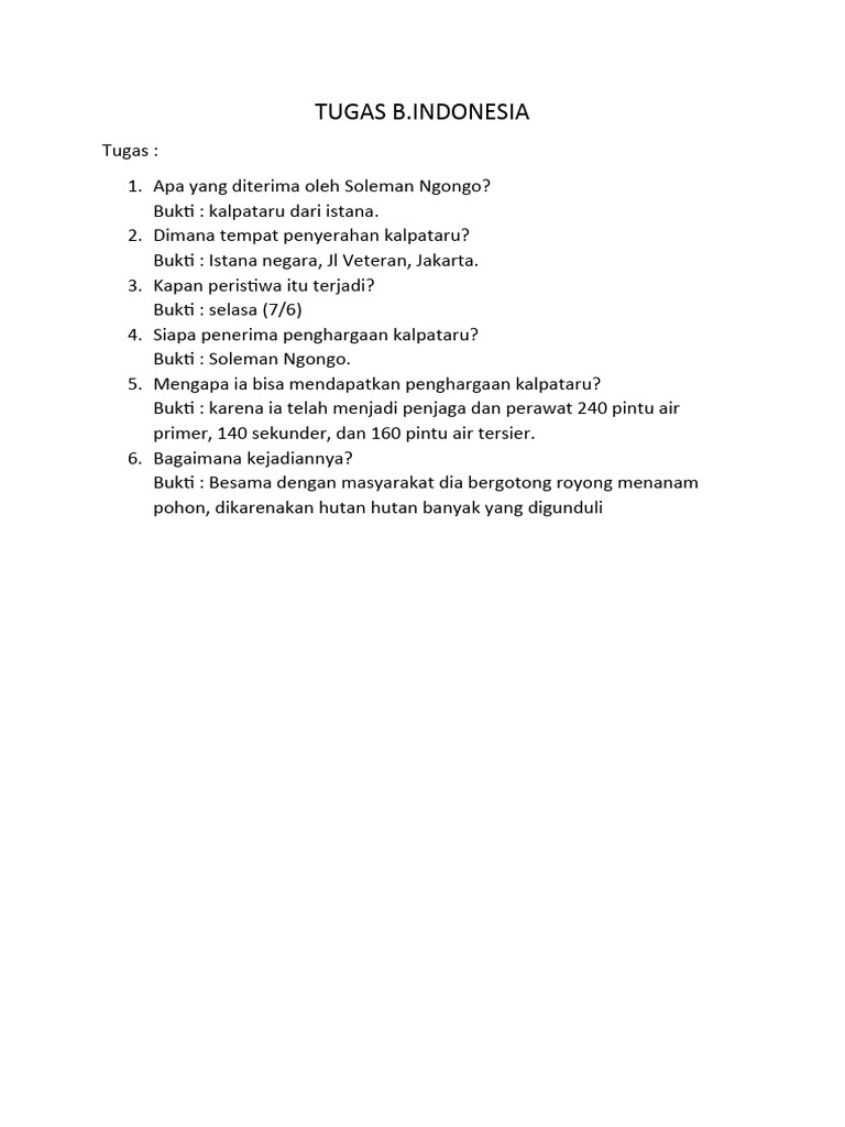Tugas B.indo Emily | PDF