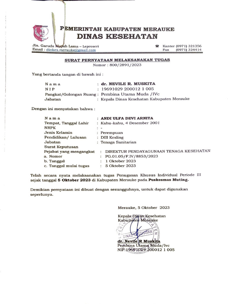 SPMT Andi Ulfa Devi Arnita | PDF