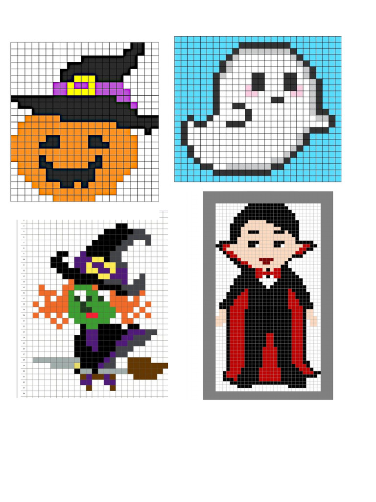 Pixel Art Halloween | PDF