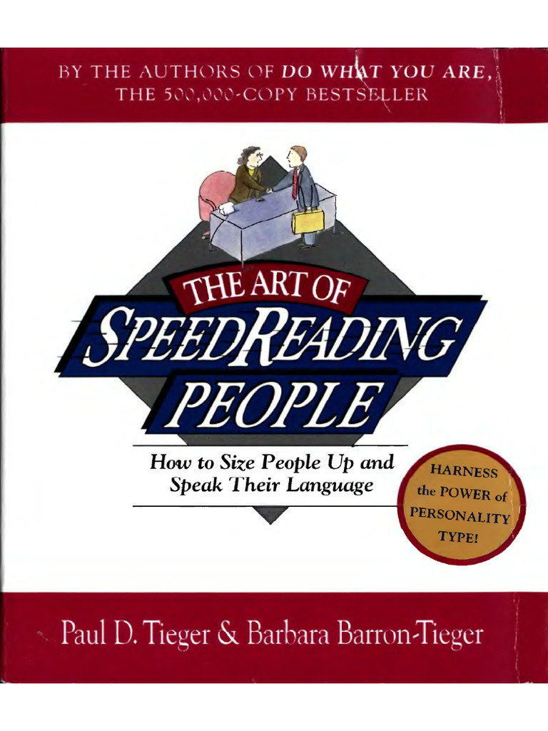 The Art of Speed Reading People How To Size People Up and Speak Their ...