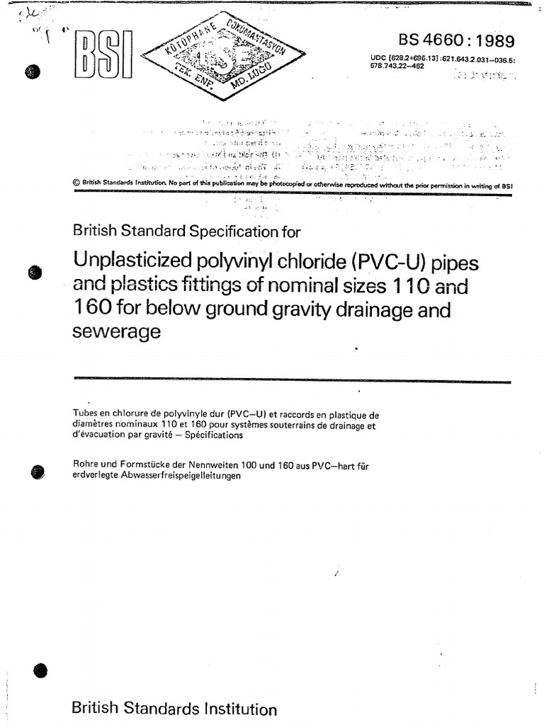 BS 4660.89 | PDF