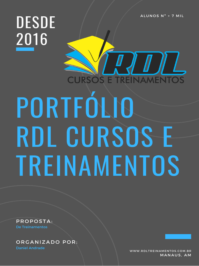 Portfólio RDL Cursos | PDF