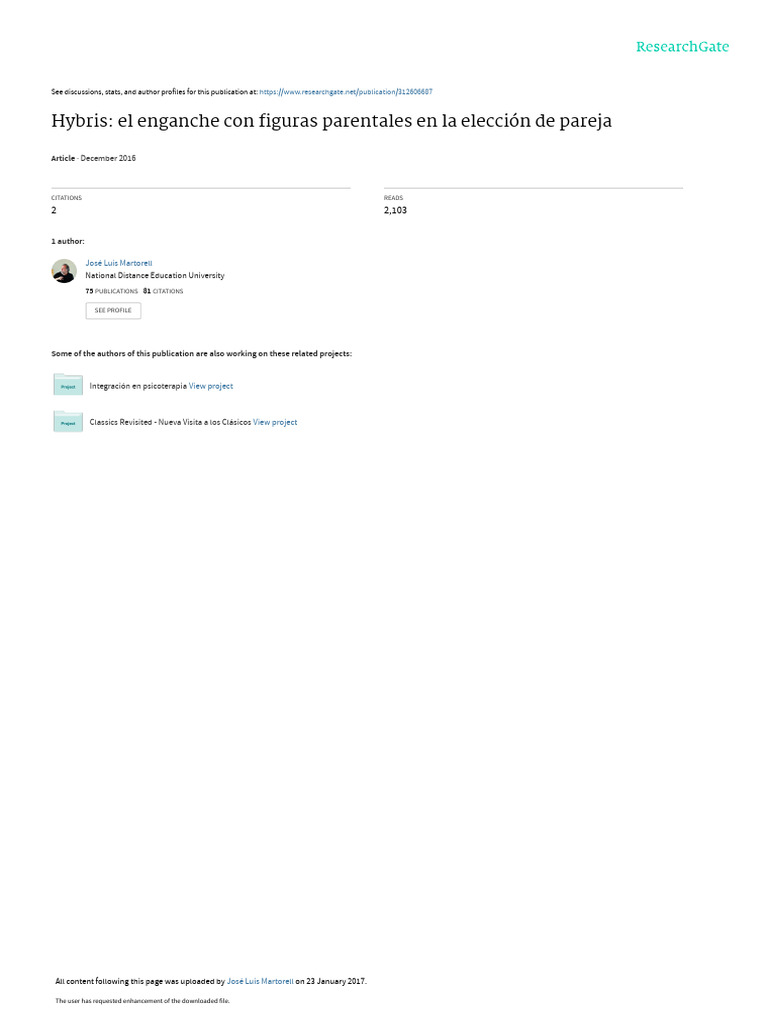 Hybris | PDF | Dolor | Amor