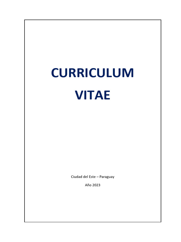 CV Fernando Duarte | PDF