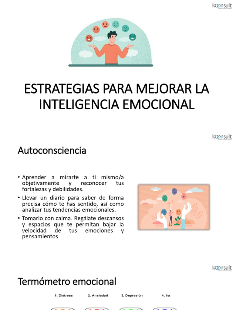 Estrategias para Mejorar La Inteligencia Emocional | PDF