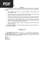 Affidavit of Authentication for Screenshots | PDF | Affidavit | Civil ...