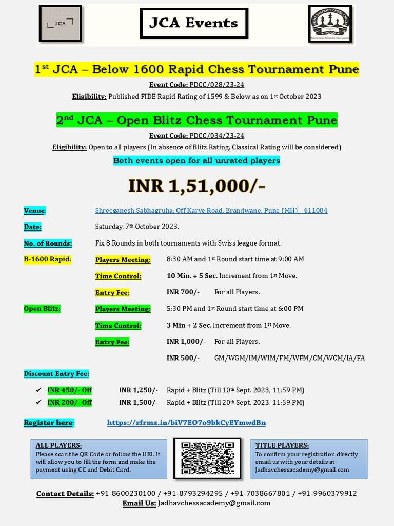 1st JCA - B1600 Rapid (7th Oct 2023) | PDF