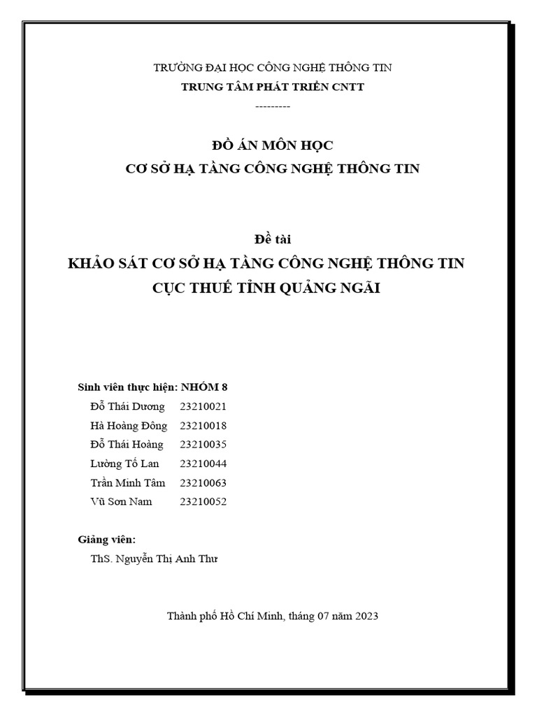Nhom8 DoAnMonHoc Phan2 20230721 | PDF
