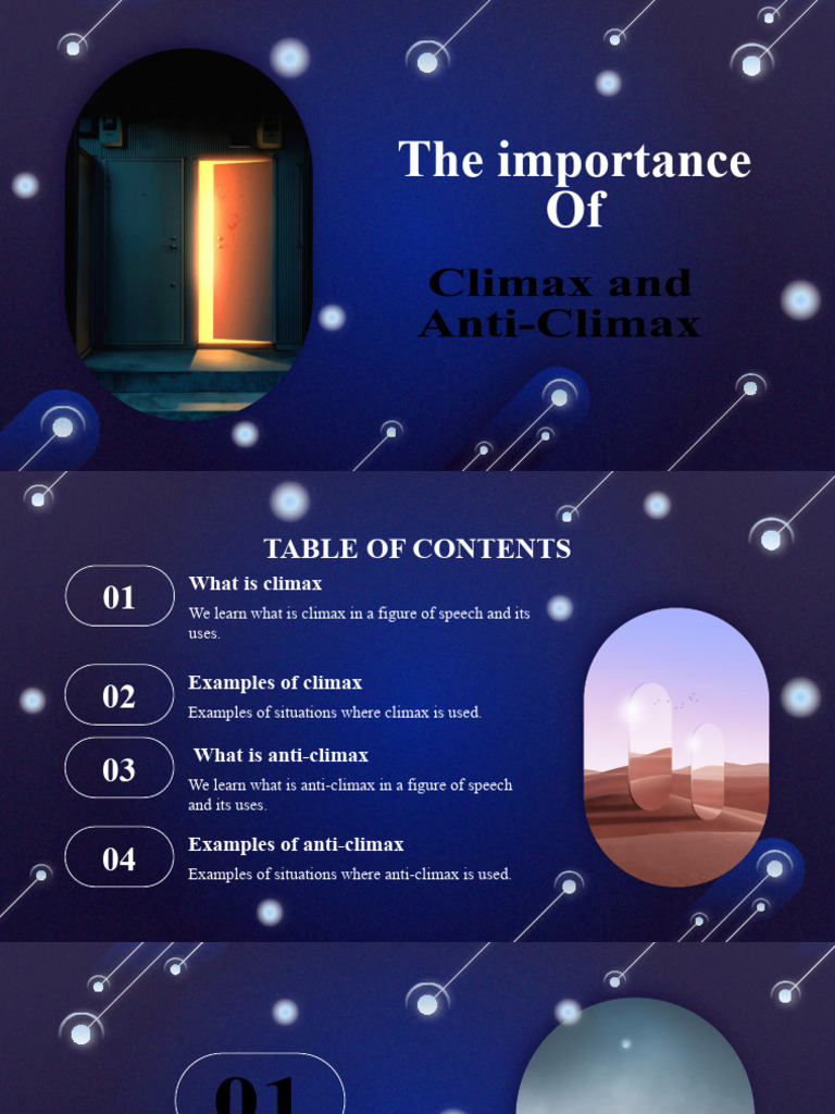 Climax and Anti Climax | Download Free PDF | Irony | Human Communication