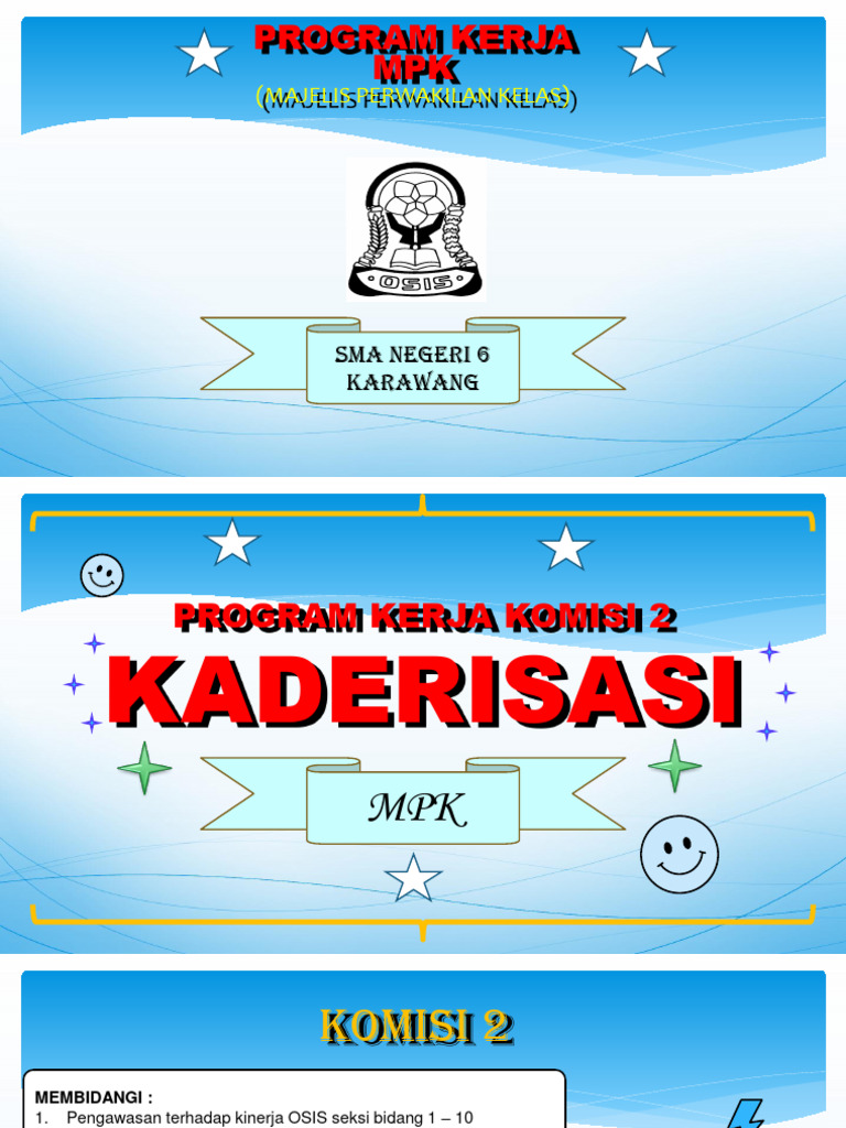 Proker MPK Komisi 2 - DADI.P | PDF