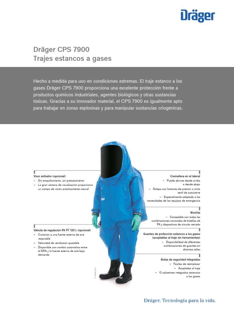 Cps 7900 Pi 9045014 Es Es | PDF | Guante | Gases