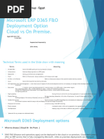 Microsoft Dynamics 365 Ecosystem Map | PDF | Cloud Computing | Inventory
