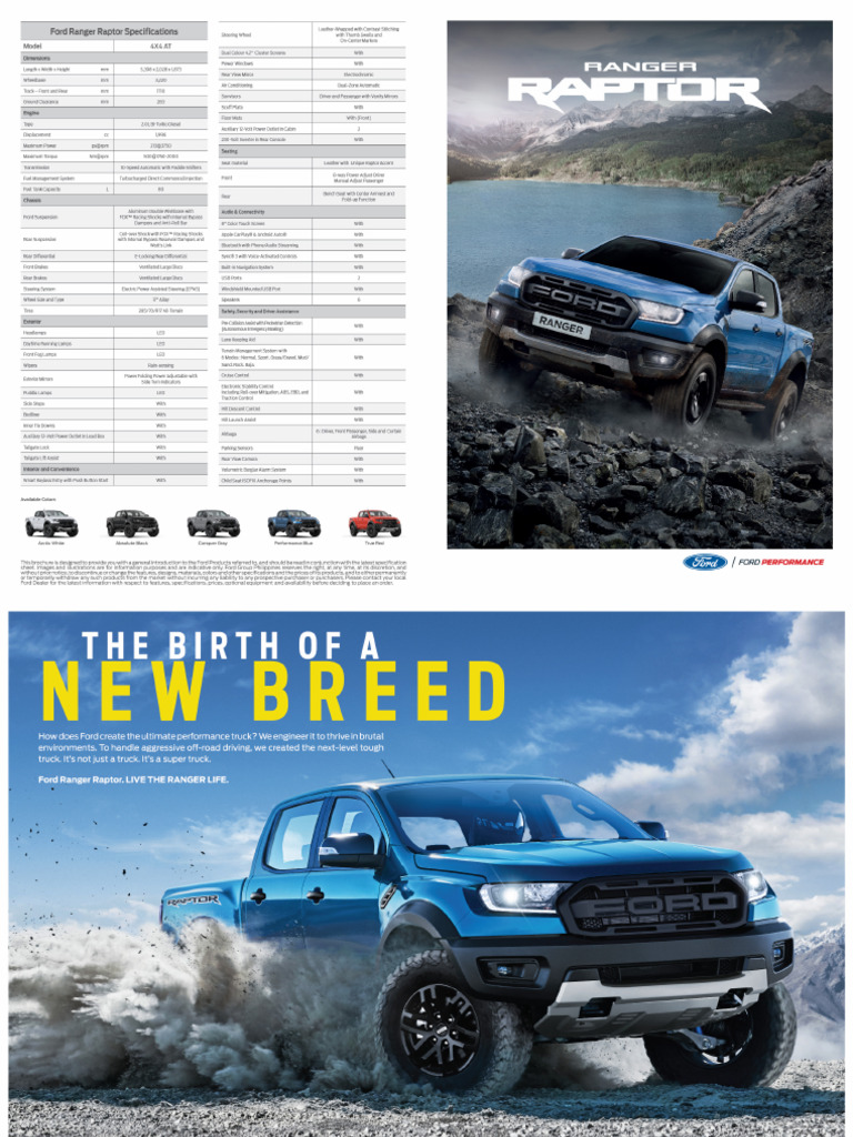 Ford Raptor 2023 | PDF